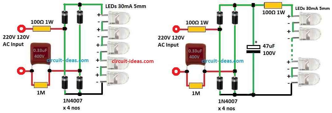 How to Make a Simple LED Bulb Circuit - Circuit Ideas for You