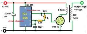 Simple High Voltage Generator Circuit - Circuit Ideas for You