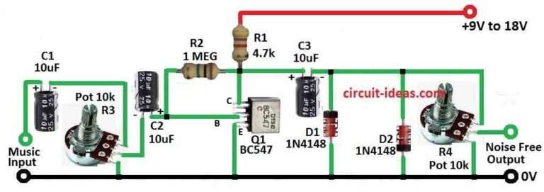 Noise Limiter Circuit - Circuit Ideas for You