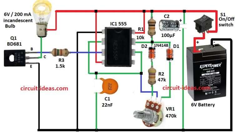 PWM Based Lamp Brightness Controller Circuit - Circuit Ideas for You