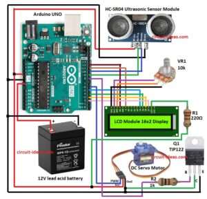Arduino Based Automatic Gate Opening and Closing Circuit - Circuit ...
