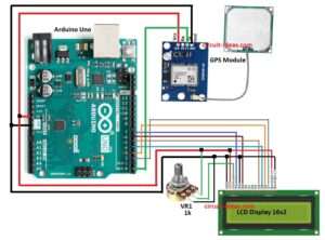 Arduino Based GPS Digital Clock Circuit - Circuit Ideas for You